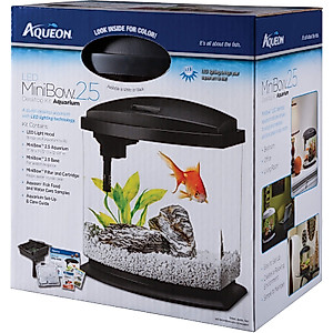 Aqueon MiniBow LED Kit, 2.5 Gallon, Black