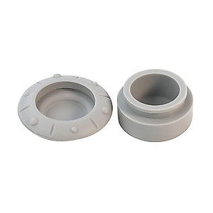 YHSWE UFO Shape, Silicone Wax Container Non-stick Food Grade, 5ml, Suitable For Storing Beeswax and Skin Care Products, Easy To Carry When Traveling (5 pcs)