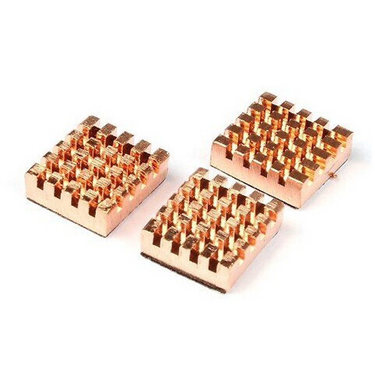 Raspberry Pi Copper Cooling Heat Sinks 3 Pack