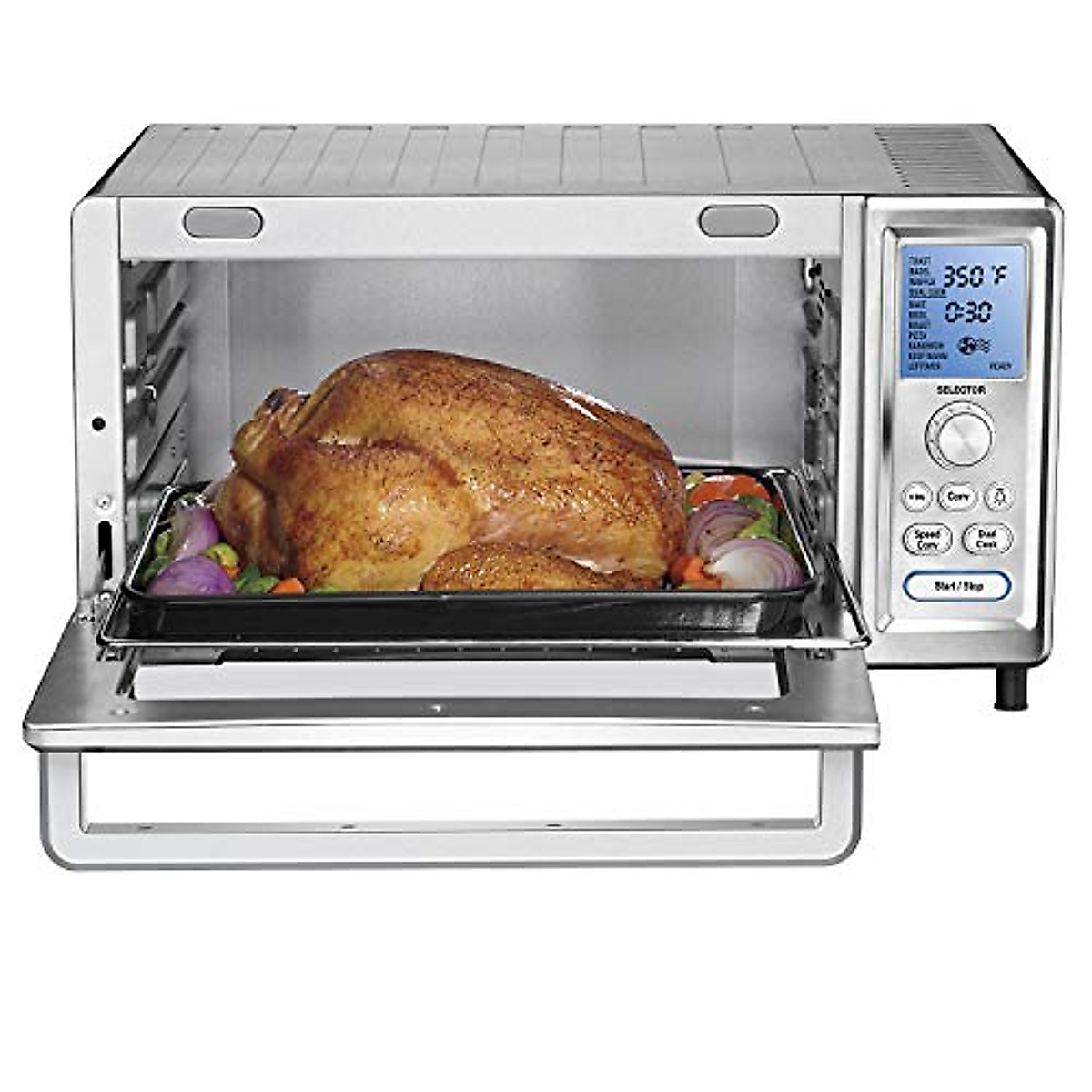Cuisinart TOB-260N1 Chef's Convection Toaster Oven, Stainless Steel (Renewed)