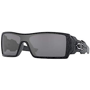 Oakley Oil Rig - Polished Black / Ghost Text