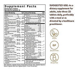 Solgar Male Multiple, 60 Tablets - Multivitamin, Mineral & Herbal Formula for Men - Advanced Phytonutrient - Vegan, Gluten Free, Dairy Free - 20 Servings