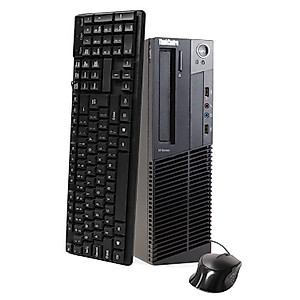 Lenovo ThinkCentre M92 Desktop Computer, Intel Core i5 3.2 GHz, 16 GB RAM, 2 TB SATA HDD, Keyboard & Mouse, DVD-ROM, Windows 10 Professional (Renewed)