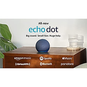 All-New Echo Dot (5th Gen, 2022 release) | Smart speaker with Alexa | Deep Sea Blue