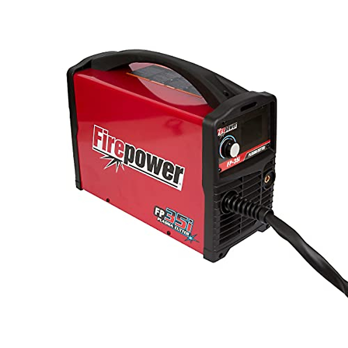FIREPOWER 1445-1935 35i Portable Plasma Cutter for Steel, Stainless Steel, Brass, Aluminum, 2.8" Color LCD Panel, Torch Trigger 2T/4T Function, Grate/Plate Cutting, 5/8" Max Cut, 35 Amps, 208/230 VAC