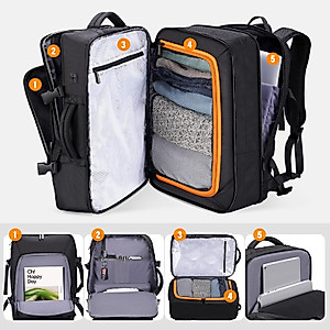 HOMIEE School Backpack Lightweight Travel Backpack Casual Daypacks Anti-theft Backpack Water Resistant Laptop Backpack Computer Bag for Boys Girls Men Women