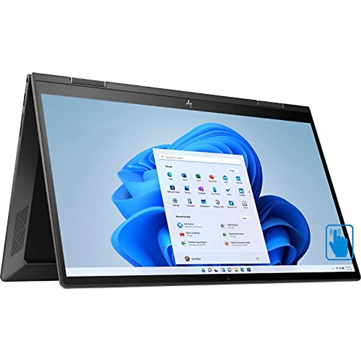 2022 Newest HP Envy x360 15.6" 60Hz Touch FHD IPS 2-in-1 Laptop (AMD Ryzen 7 5825U 8-Core, 12GB RAM, 512GB SSD, AMD Radeon, Backlit KYB, AC WiFi, BT 5.2, HD Webcam, Win 11 Home) w/Hub