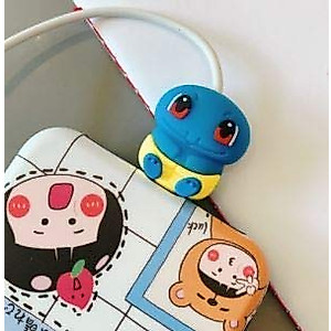 Cable Animal Bites, USB Cable Protector - Cute Kawaii Animals - for Phone Charging Cable, Compatible with iPhone and Android - 9 Pack