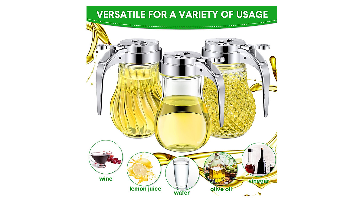 Xinnun 24 Pcs Glass Syrup Dispenser - Perfect for Any Occasion