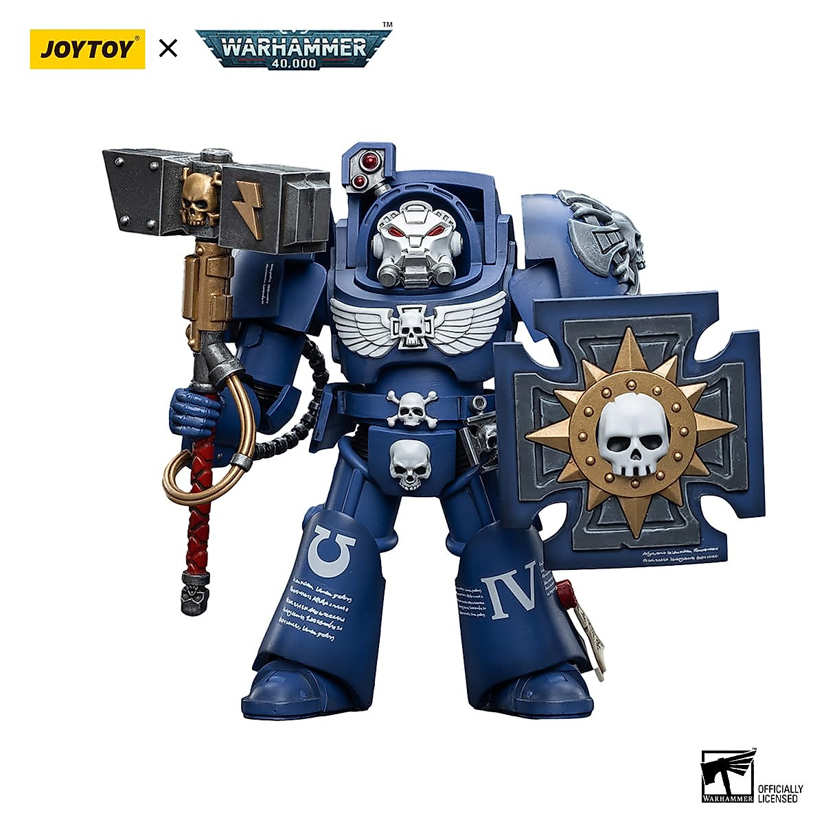 HiPlay JoyToy Warhammer 40K Ultramarines Terminators Brother Acastian 1:18 Scale Collectible Action Figure