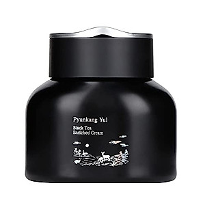 yunkang Yul Black Tea Enriched Cream, Korean Anti-Aging Face Cream Moisturizer for Women, Wrinkle Care, Skin Brightening with Peptide and Adenosine 60ml
