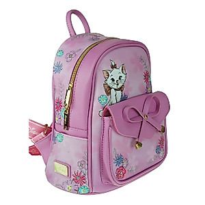 KBNL Aristocats - Marie 11inches Vegan Leather Mini Backpack A21726, Multicoloured,Medium