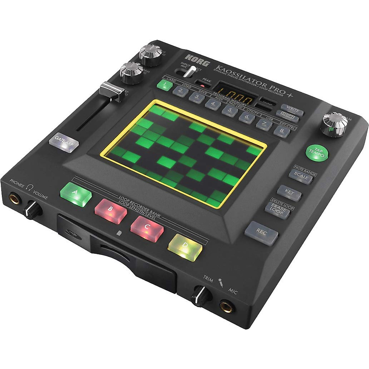Korg Kaossilator Pro+ Dynamic Phrase Synthesizer and Loop Recorder