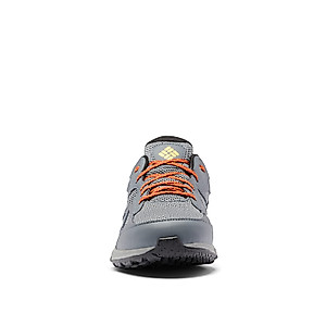 Columbia Mens Vitesse Fasttrack Waterproof Hiking Shoe, Graphite/Bright Gold, 9.5 US
