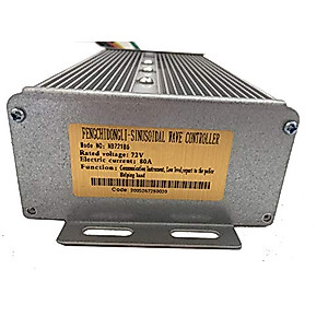 48V/72V 3000W 5000W 80A Sine Wave Brushless DC Motor Controller Ebike Controller +VM960 Color Display One Set，Used for 3000W, 5000W Ebike Kit.