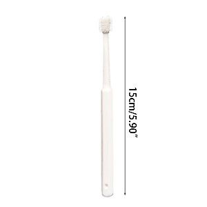 ljhnba Puppy Toothbrush Toothbrush 360Degree Pet Toothbrush Dog Toothbrush Dog Hygienes Dog Teeth Toothbrush