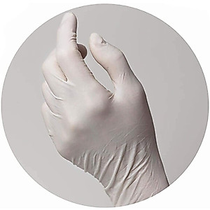 IBI Disposable Latex Gloves Powder Free 100 pcs (X-Small)
