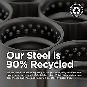 Klean Kanteen Camp Mug 12 Oz Laser Etch Mntns Brushed Silver