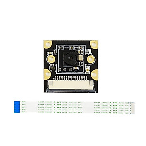 waveshare IMX219-120 Camera 3280 × 2464 Resolution 8 Megapixels 120 Degree Angle of View IMX219 Sensor Support Jetson Nano Developer Kit Compute Module 3/3+