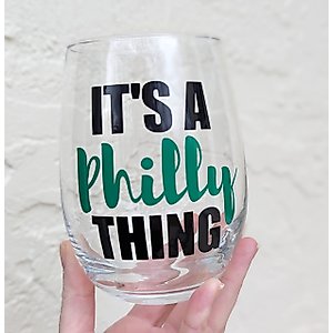 It's a Philly Thing - Stemless Wine Glass