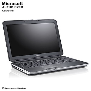 Dell Latitude E5530 Notebook 15.6 inHD 1366x768, Intel Core i5 3210M 2.5GHz up to 3.1GHz, 8GB DDR3 RAM, 320GB HDD, VGA, HDMI, Windows 10 Professional 64 Bit(Renewed)