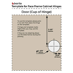 Berta (40 Pieces) 1/2 inch Overlay Soft Closing Face Frame Cabinet Hinges, 105 Degree 6-Ways 3-Cam Adjustment Concealed Kitchen Cabinet Door Hinges with Screws (1/2 in. Overlay, 40 Pieces)