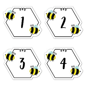 CTP Bees Calendar Days Learning Décor Accents for Classroom (Creative Teaching Press 10585)