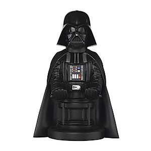 Exquisite Gaming: Star Wars Darth Vader (Original Series) & Stormtrooper (Classic Suit) - Mobile Phone, Gaming Controller Holders and Device Stands With Cable Guys Licensed Figures