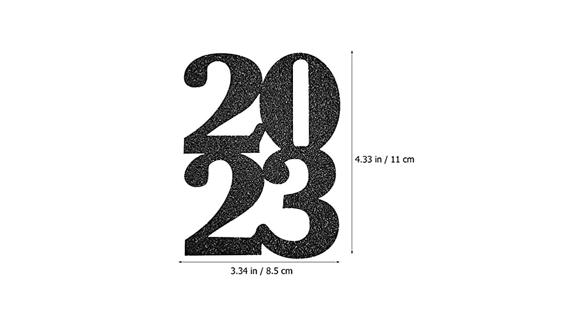 2023 Graduation Stickers - Tofficu Food Labels Set