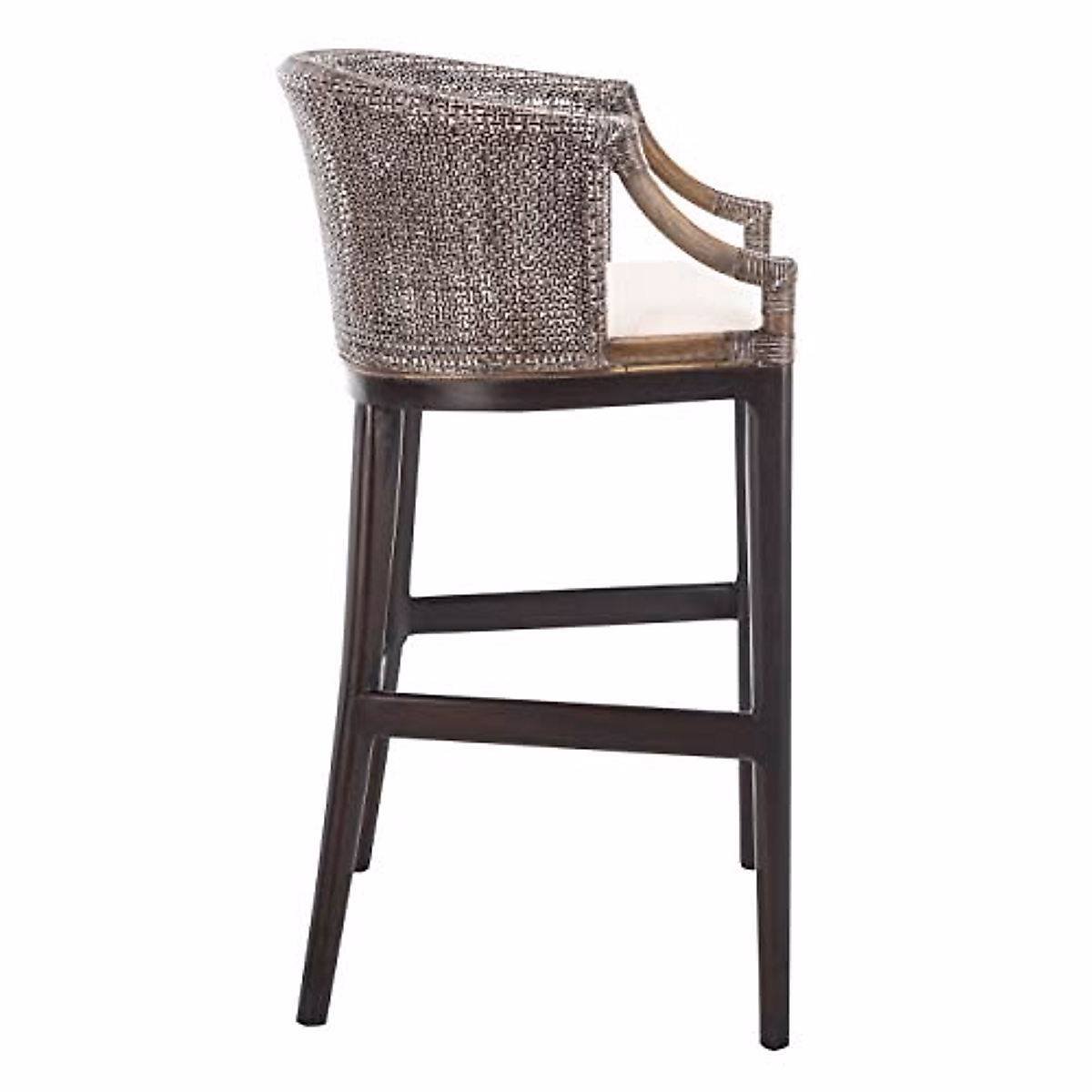 Safavieh Home Collection Brando Brown 28-inch Bar Stool