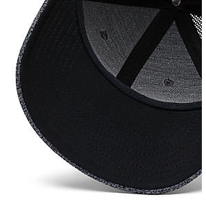 Columbia Unisex Mesh Snap Back Fish Flag Ball Cap, Breathable, Adjustable