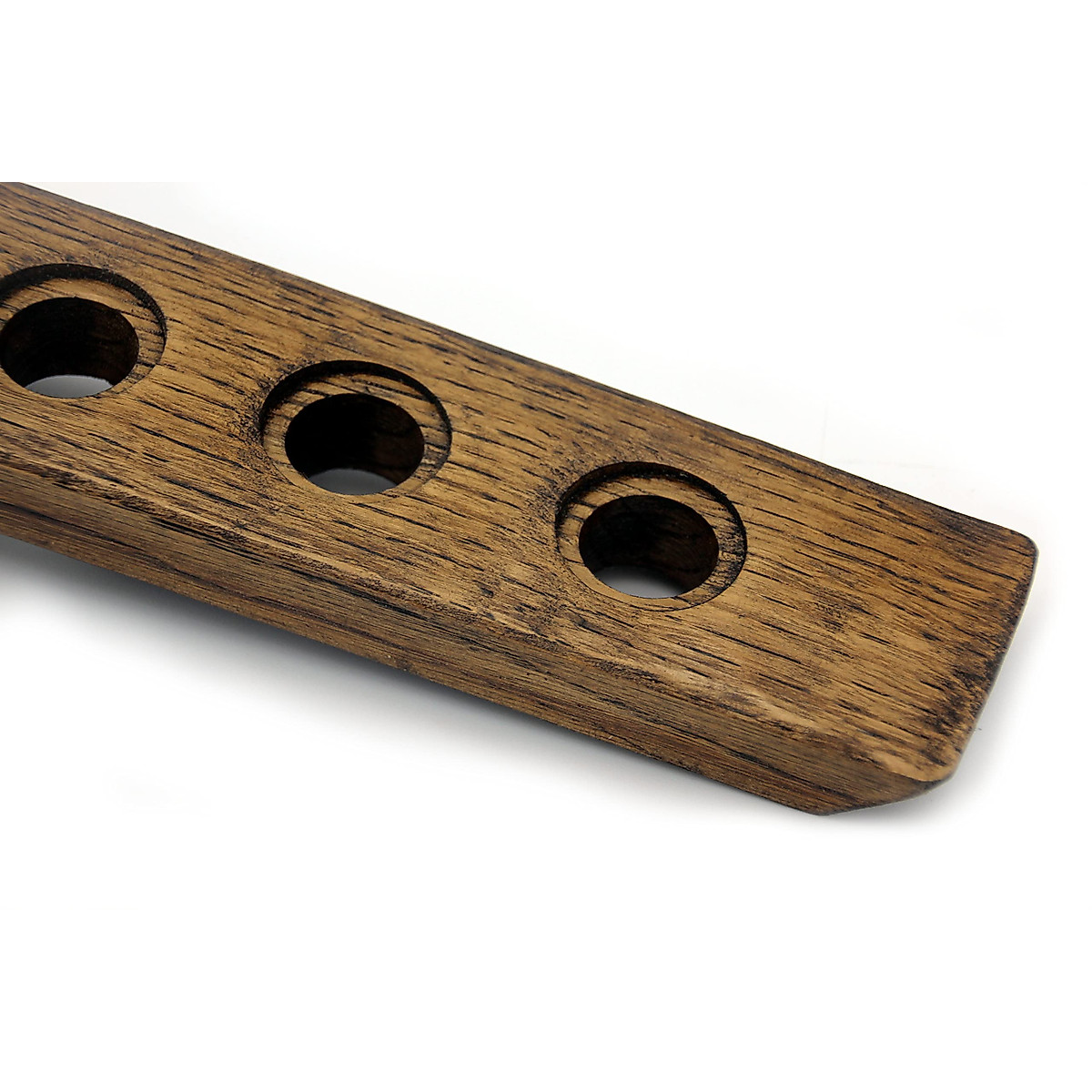 Barrel-Art cork display/Bourbon stopper holder/Cork Holder/Fits Blanton's stoppers (Dark Walnut)