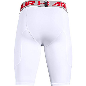 Under Armour Men's UA Utility Slider Baseball Shorts XL White