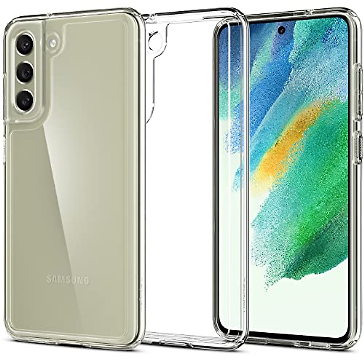 Spigen Ultra Hybrid Designed for Galaxy S21 FE Case (2021) - Crystal Clear