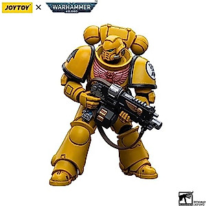 HiPlay JoyToy Warhammer 40K Imperial Fists Intercessors 1:18 Scale Collectible Action Figure