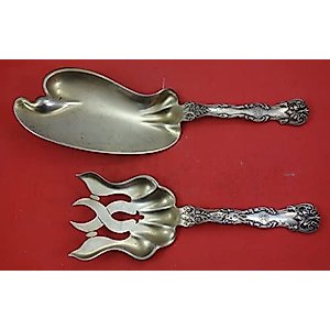 Victoria by Dominick and Haff Sterling Silver Fish Serving Set GW server 11 1/2"