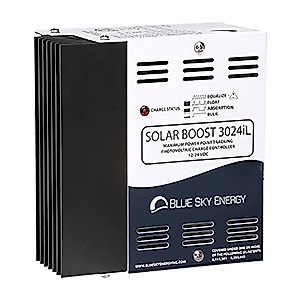 Blue Sky Energy Solar Boost SB3024iL MPPT Charge Controller 40A/30A, 12V/24V Battery. Auxiliary Output for Dual Battery Charge or 20A LVD Load Output