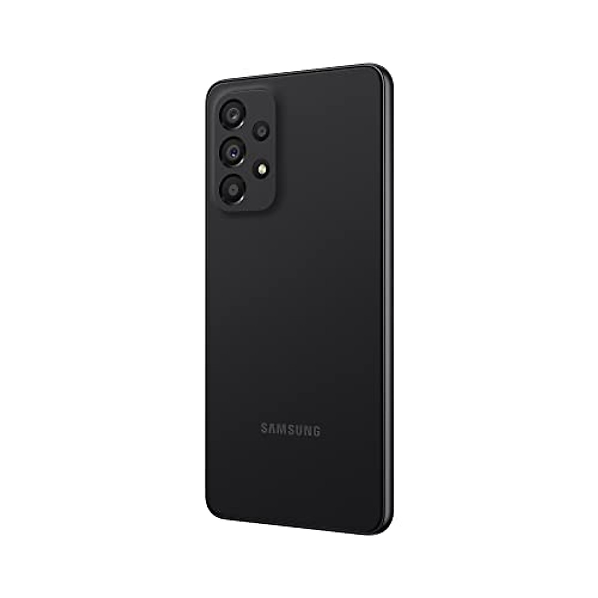 SAMSUNG A33 5G + 4G LTE (128GB+6GB) 6.4" 48MP Quad Camera Factory Unlocked (NOT Verizon Boost At&t Cricket Straight) SM-A336M/DSN (25W Charging Cube Bundle, Awesome Black)