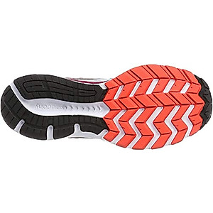 Saucony Women's Cohesion 10 Grey/Red Running Shoe 9 M US