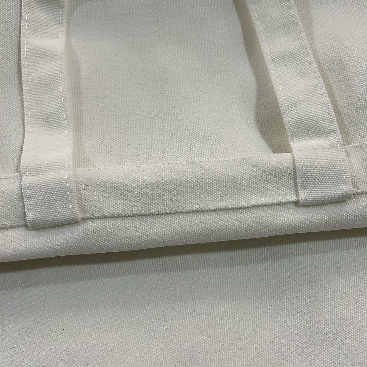 Plain Canvas Tote Bags,Mini Canvas Tote Bag,Small Cloth Tote Bags with Handles,Great for Gift,Promotion and Decor, 2pack White