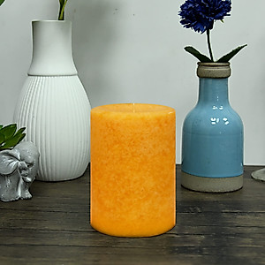 Jeco Inc. 4 in Pumpkin Spice Scented Pillar Candle