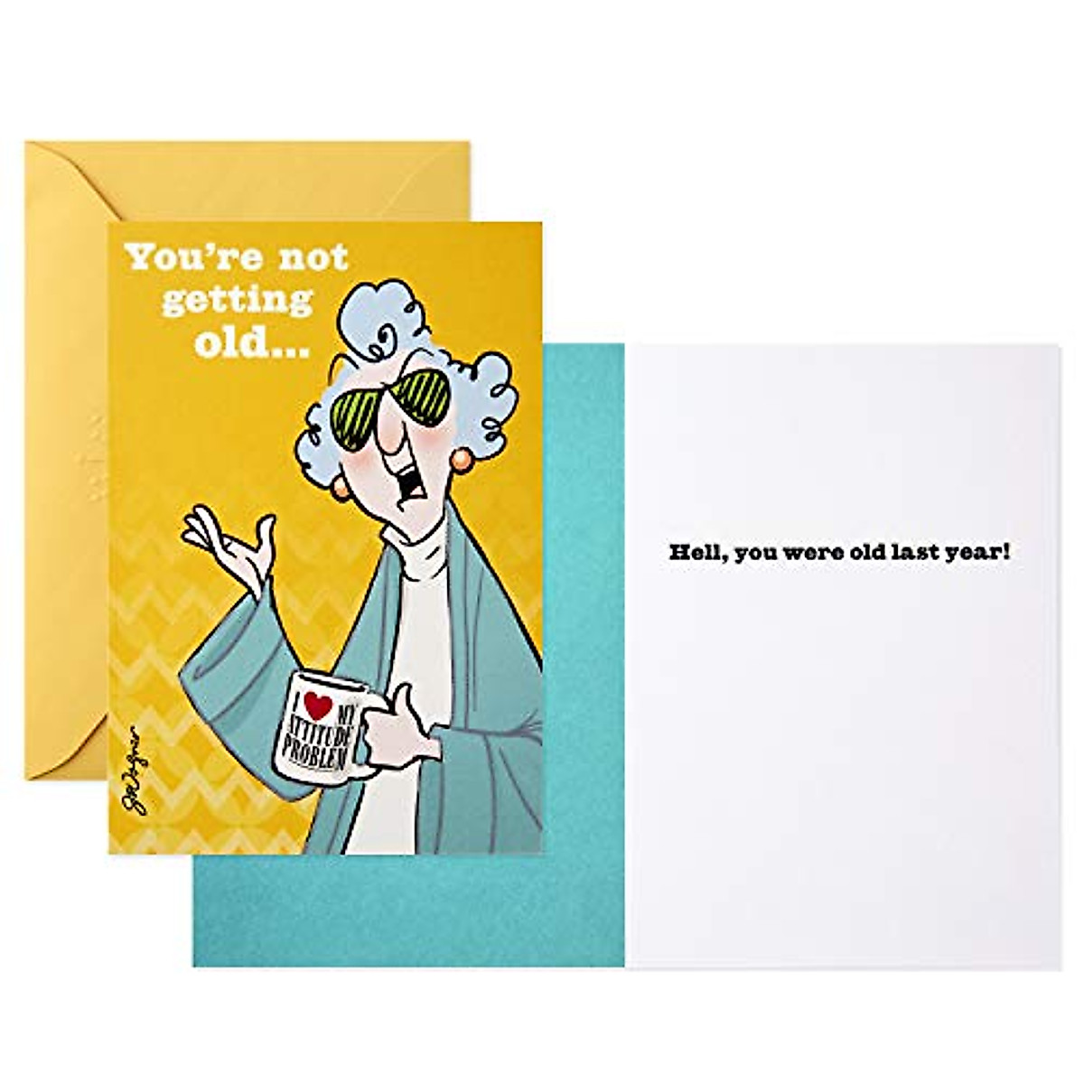 Hallmark Shoebox Maxine All Occasions Card Assortment (6 Cards with Envelopes), Model:1599RZG1001