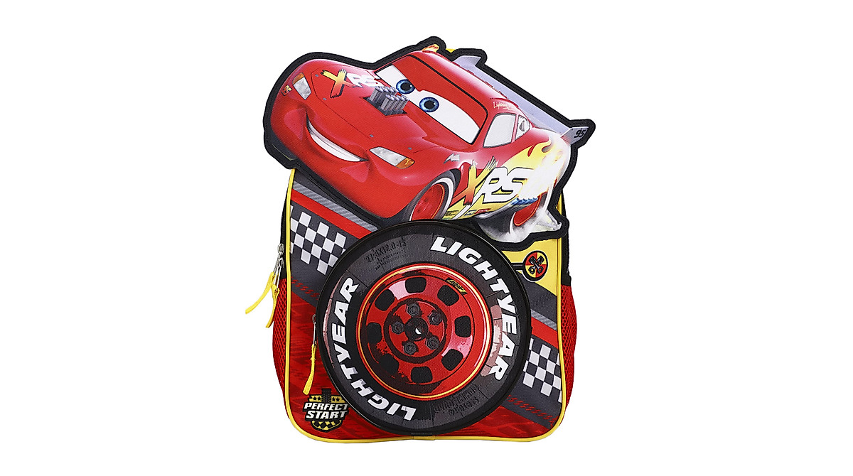 Pixar Cars Lightning McQueen Backpack for Kids | Fun & Durable School Bag