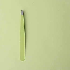 Precision Slant Tweezers for Eyebrows, Facial Hair & Ingrown Hair Removal