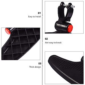 BESPORTBLE Baby Stroller Footrest Plastic Stroller Foot Rest Baby Cart Foot Rest Footboard Pram Accessory