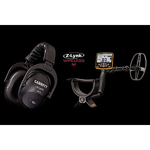 Garrett ACE Apex Metal Detector with 6x11" DD Multi-Flex Viper Searchcoil and MS-3 Z-Lynk Wireless Headphones, 20kHz