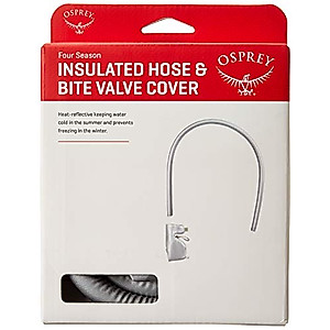 Osprey Insulated Hydraulics Reservoir Hose/Bite Valve Silver