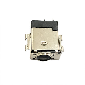 HSSDTECH Laptop AC DC Power Jack Charging Port Connector Socket Replacemet for MSI Stealth 15M A11UEK A11UE A11SDK A11SEK MS-1563