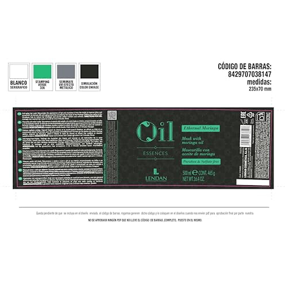 Salerm Specific Dandruff Hair Shampoo 9oz (250ml)