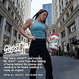 GHOST WHEY Protein Powder, Peanut Butter Cereal Milk - 2lb, 26g of Protein - Whey Protein Blend - ­Post Workout Fitness & Nutrition Shakes, Smoothies, Baking & Cooking - Soy & Gluten-Free